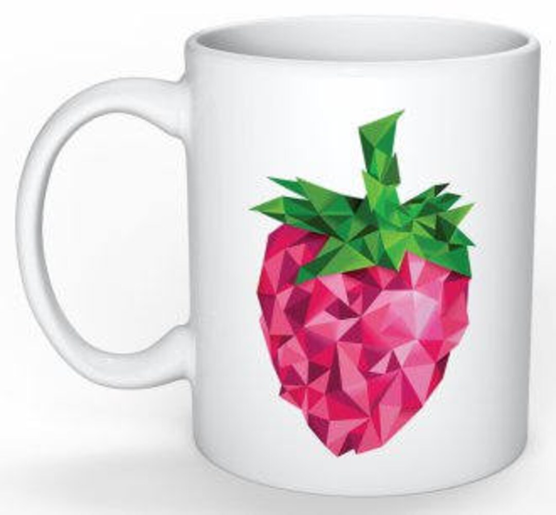 Strawberry Mug, Customizable Coffee Cup (11 Oz) - Etsy