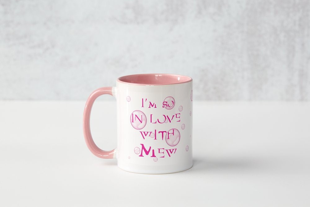 Pokemon ~mew~ Mug ~i'm so in Love With Mew~ - Etsy
