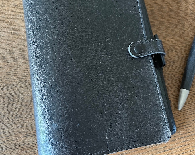 RARE 1988 Genuine Filofax/barclay's Edition/retro Planner Notebook ...