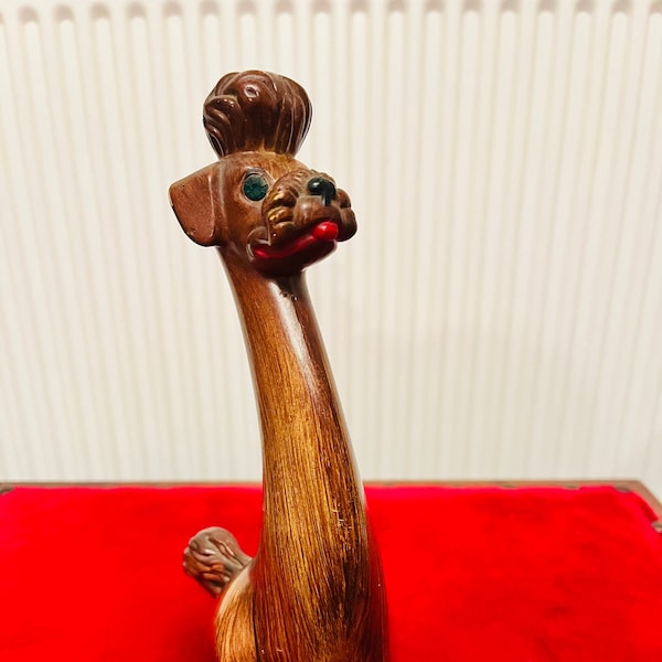 Kitsch Dog Figurine - Etsy