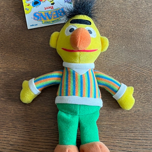 Bert Sesame Street Plush - Etsy