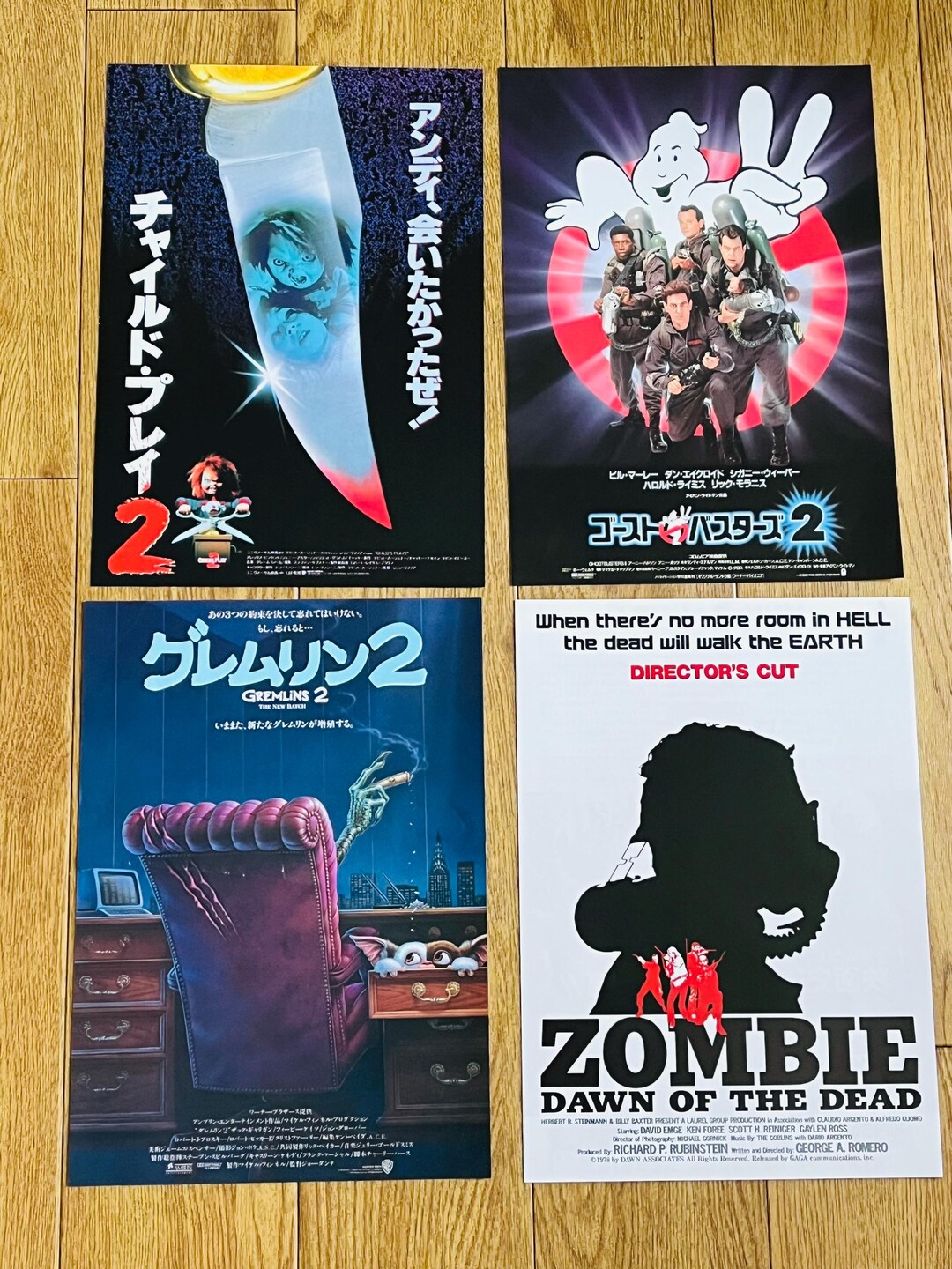 Japanese Film Chirashi Poster: Ghostbusters 2, Gremlins, Child's Play ...
