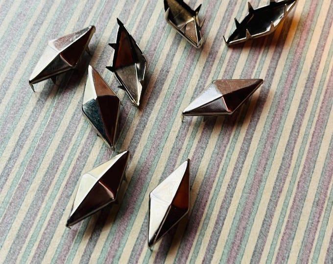 Vintage Metal Studs for Clothing Decoration/diamond Shape Studs/pack of ...