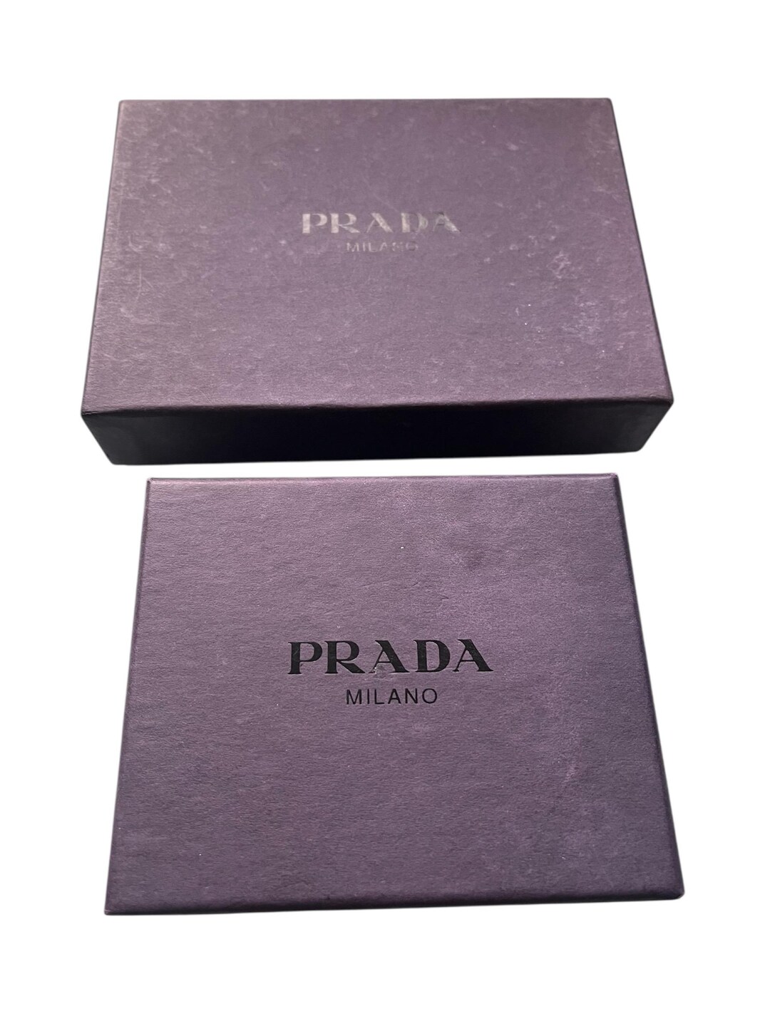 PRADA Milano Empty Gift Box: Navy Blue Cardboard, Small or Medium - Etsy UK