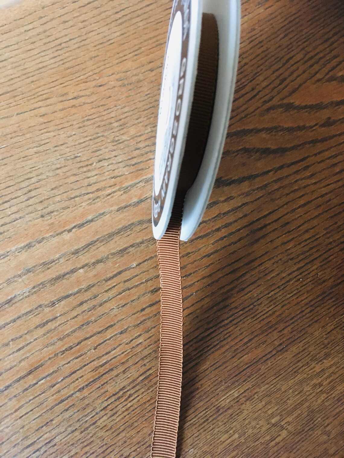 Vintage Grosgrain Ribbon/brown Trimming Tape/milinery/10 Mm - Etsy UK