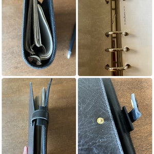 RARE 1988 Genuine Filofax/barclay's Edition/retro Planner Notebook ...