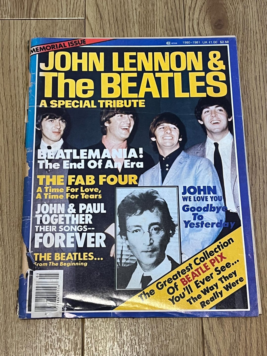 John Lennon & the Beatles Memorial Issue A Special Tribute/1981/beatles ...