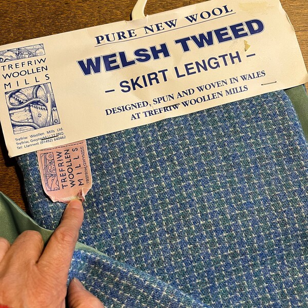 Tweed Fabric - Etsy UK