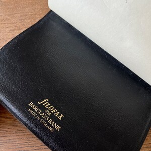 RARE 1988 Genuine Filofax/barclay's Edition/retro Planner Notebook ...