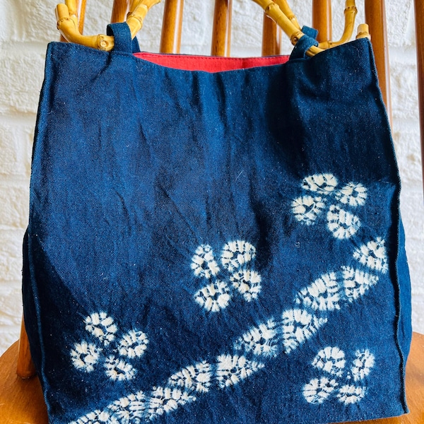 Indigo Dye Tote - Etsy