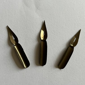 Ink Pen Nibs/rob Roy Pen Hinks Wells & Co Made in England/dip Pen Nibs ...