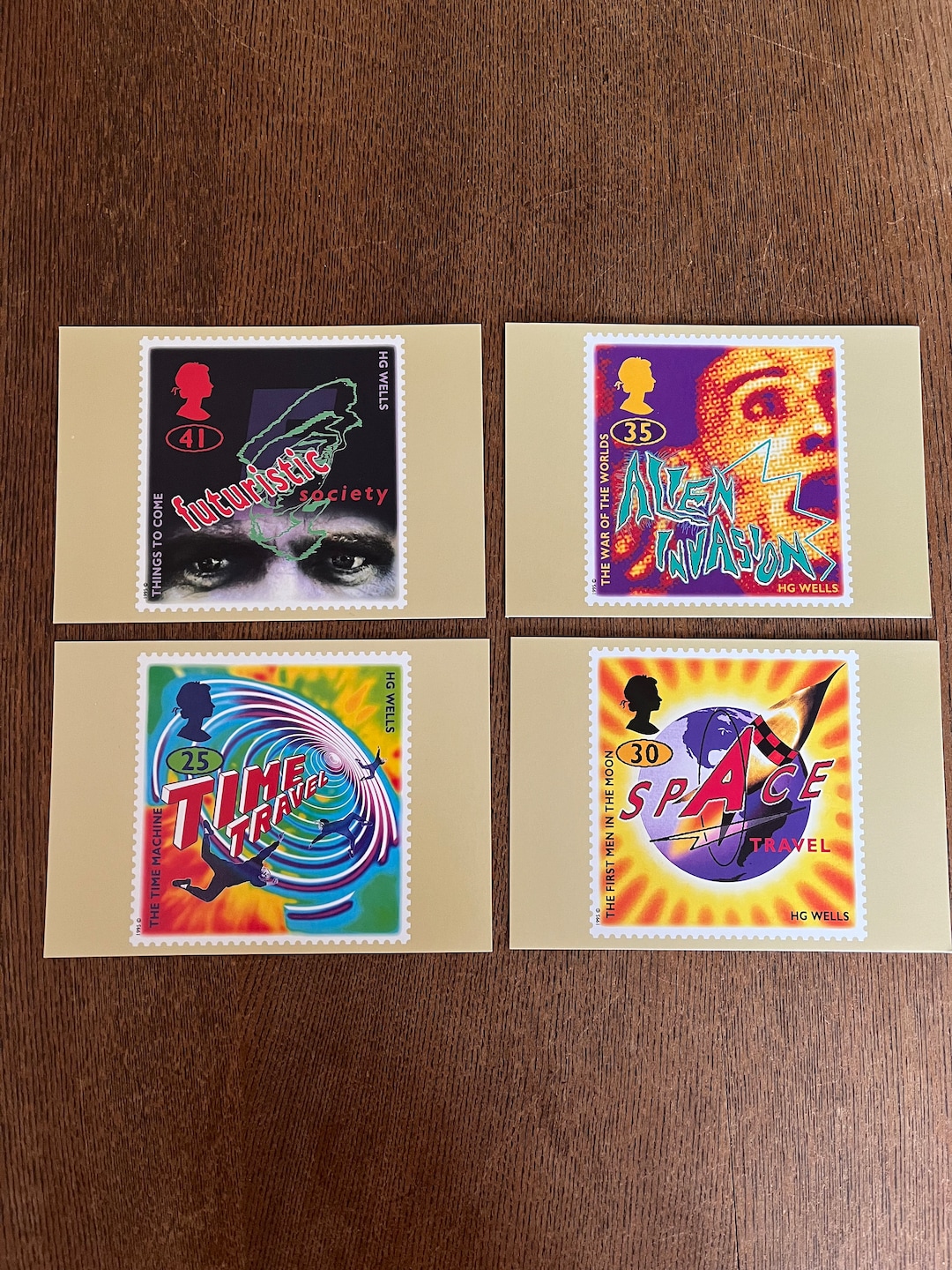 Stamp Postcard/stamp Card Series/blank Postcard/stamp Collector ...
