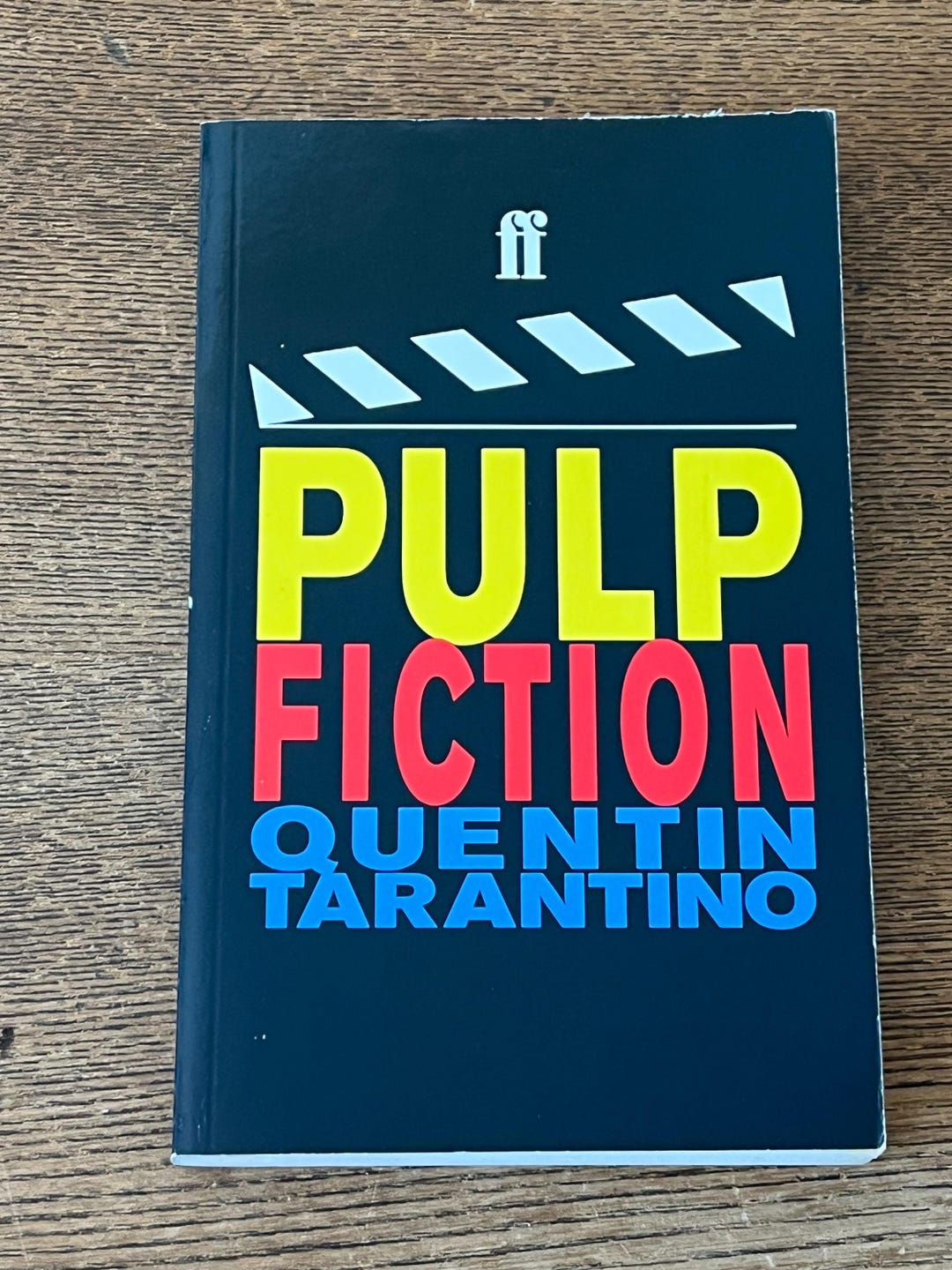 Pulp Fiction/quentin Tarantino/vintage Paperback 1994/movie Script Book ...