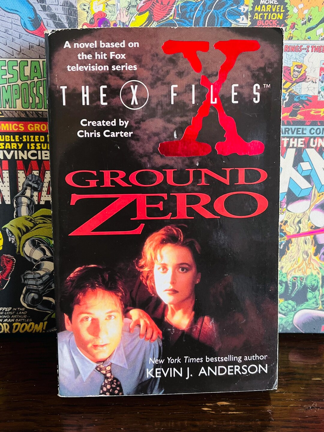 The X Files Ground Zero/vintage Paperback/voyager/novelized Book ...