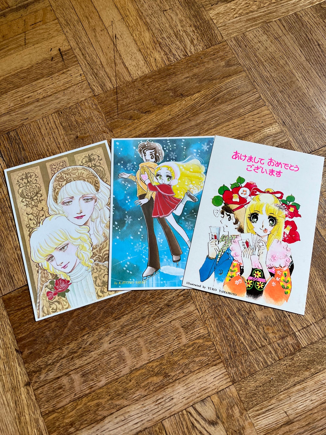 70s Japanese Manga Postcard: Kawaii Comic Art - Etsy