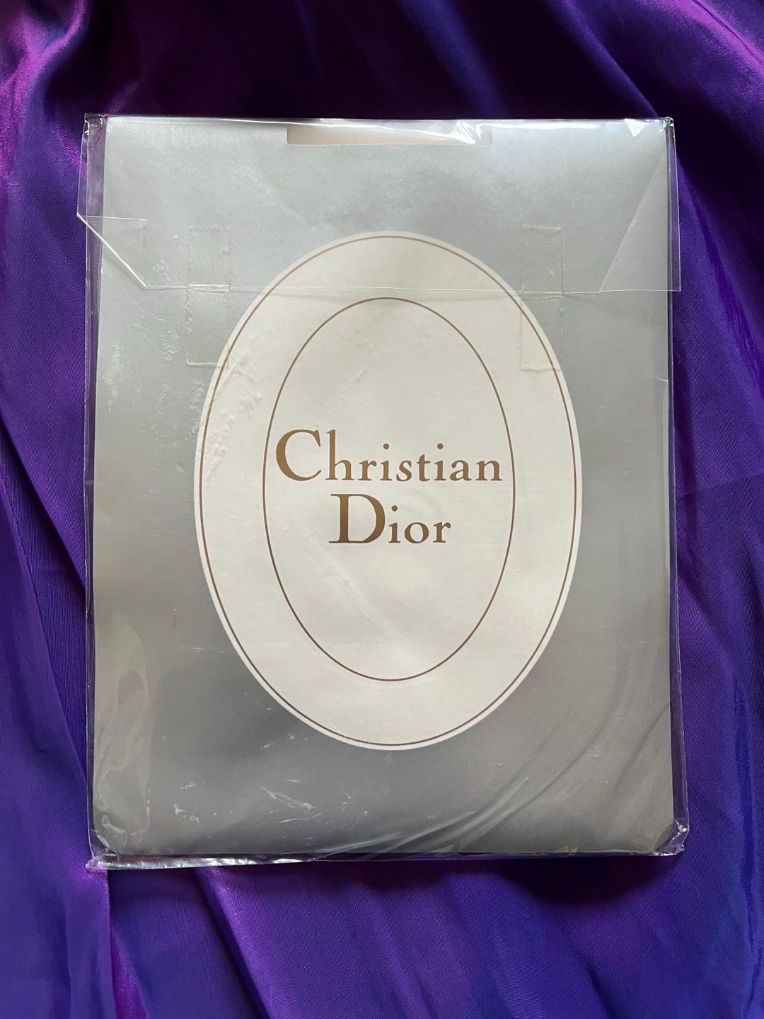 Christian Dior Pantyhose: Luxury Tights Vintage Hosiery Size L Designer ...