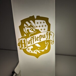 HARRY POTTER Teams, Gryffindor, Hufflepuff, Designs on All Four Sides ...