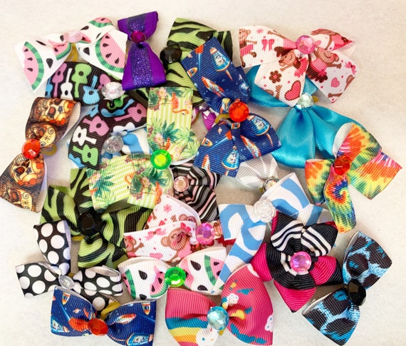 Everyday Variety Dog Ear Bows - Etsy