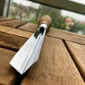 Sculpture V-parting Chisel 90 Degree, Wood Carving Tools, Hand Forged ...