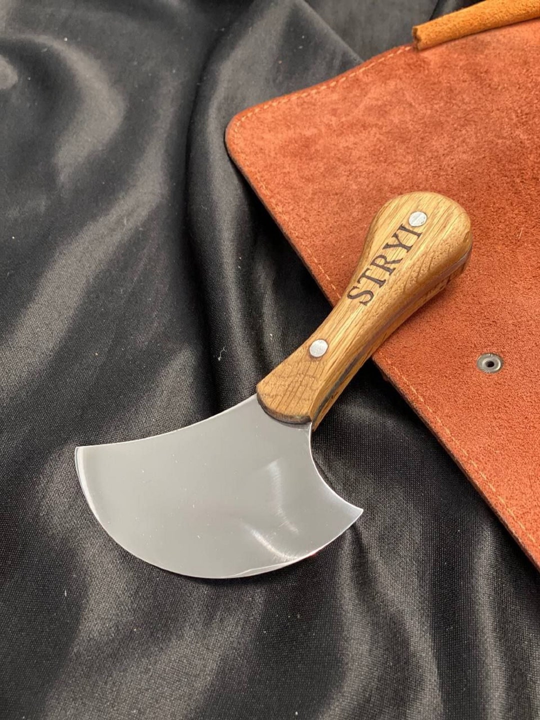 Premium Leather Head Knife, STRYI Profi, Knife for Leathercraft, Gift ...