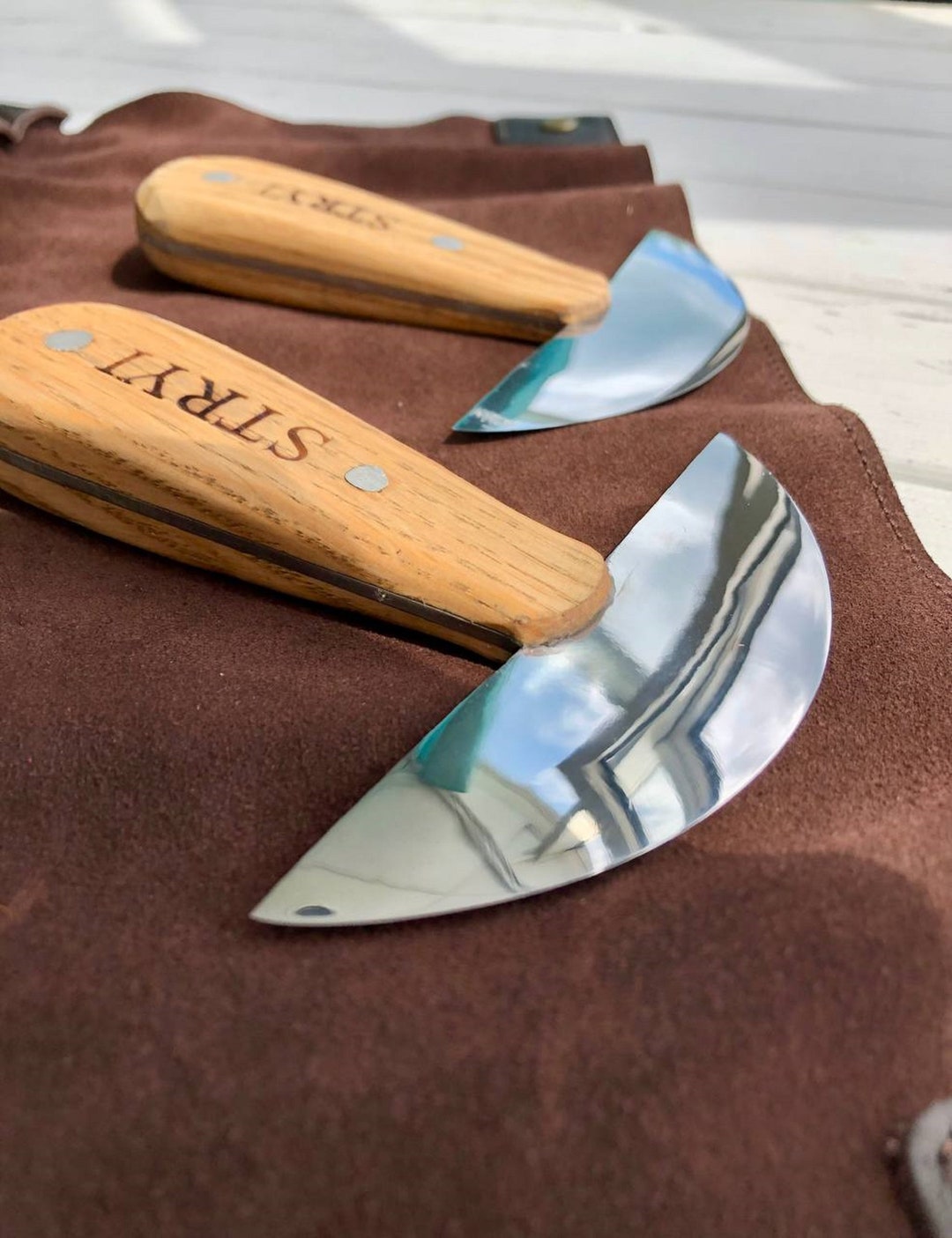 Half-moon Leather Knife, Leather Cutting Tools, Leather Round Knife ...