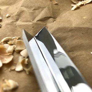 Sculpture V-parting Chisel 90 Degree, Wood Carving Tools, Hand Forged ...