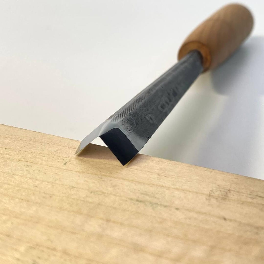 Forged V-parting Wood Carving Tool, 60 Degree, Relief Carving - Etsy