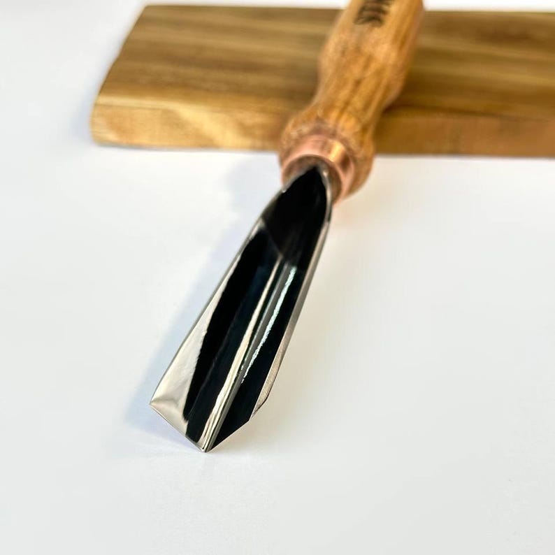 90 Degree V-chisel, Forged V-parting Tool, Wood Carving Tool, Relief ...
