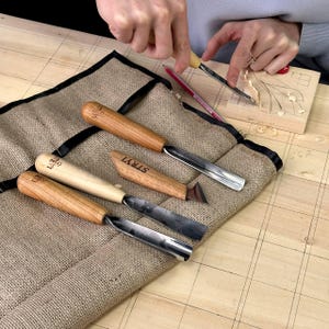 Wood Carving Kit: Chip & Relief Carving Gouges Set - Etsy