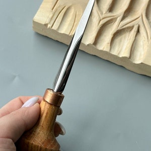 Palm Carving Tool #1 Profile for Woodcarving, Profi Chisel for Making ...