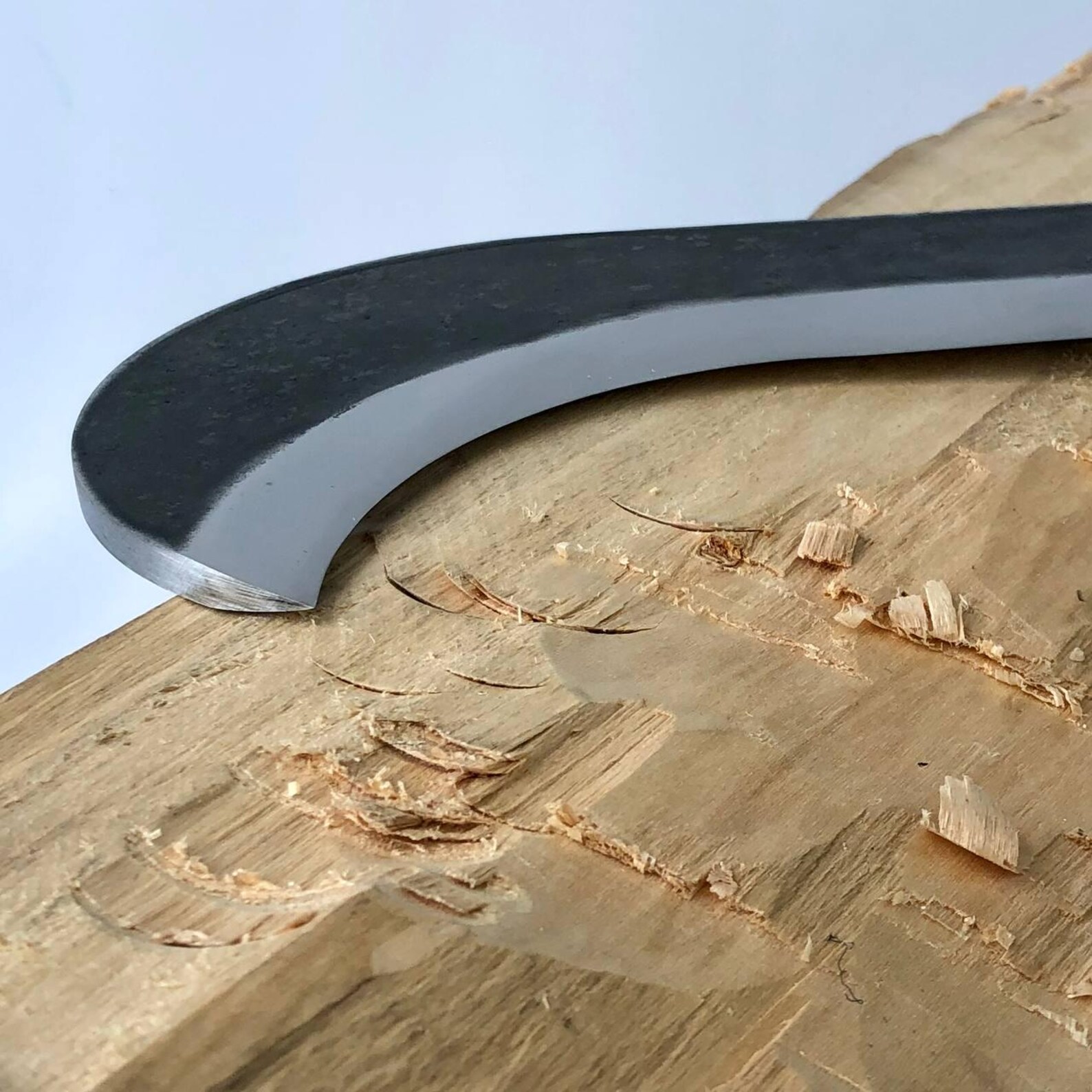 Hand Forged Sickle, Short Blade Machete, Knife for Hunting With High ...