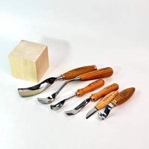 Bowl Carving Kit, Chisels Set, Spoon Carving Tools, Full Completed Kit ...