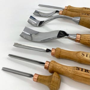 Wood Carving Kit, Bowl Gouges Set, Woodworking Toolkit, Gift for ...