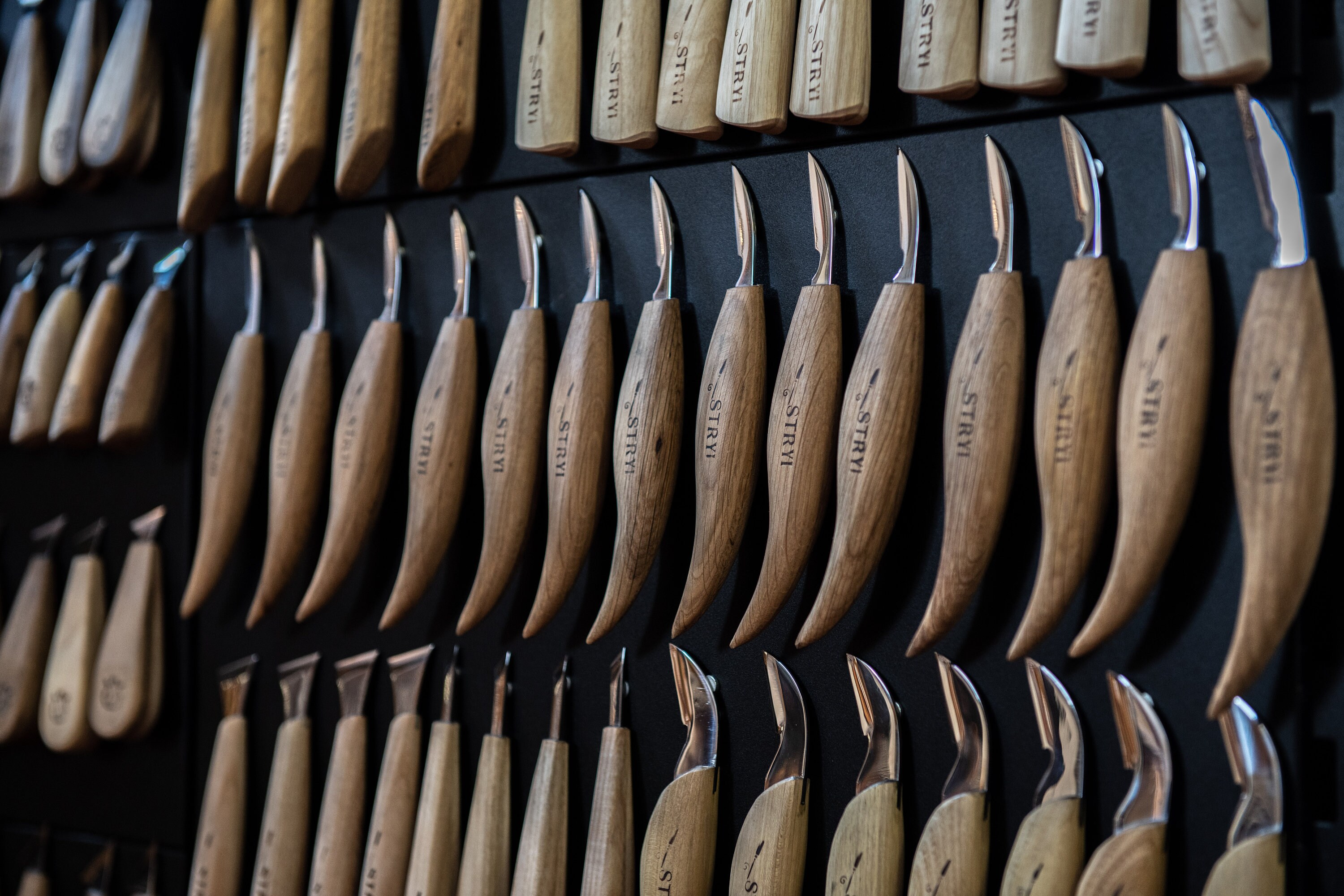 Gouge Long Bent Chisel STRYI 5g Profile Profi Woodcarving - Etsy