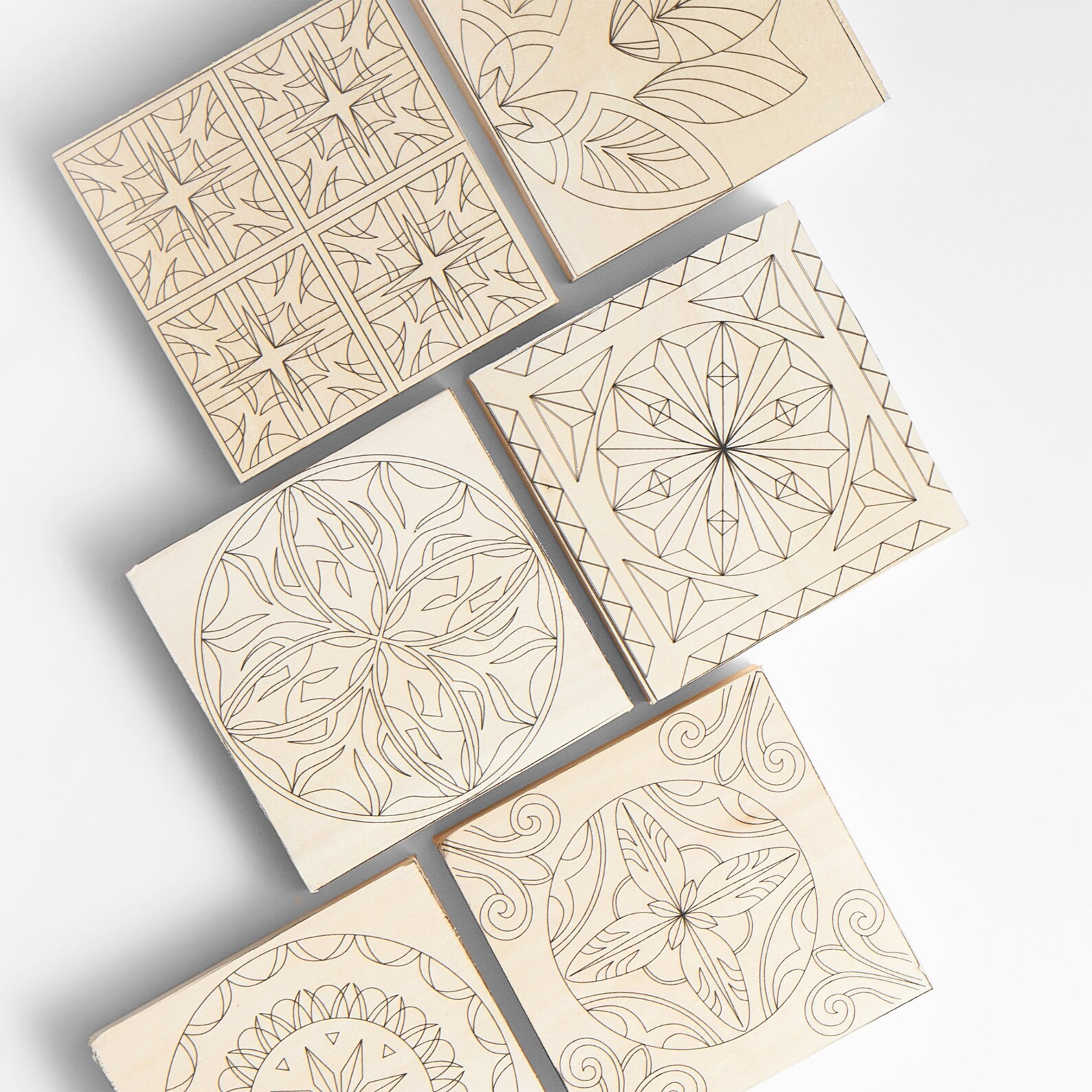 Patterned Basswood Carving Boards, Wood Carving Blanks, Beginner ...