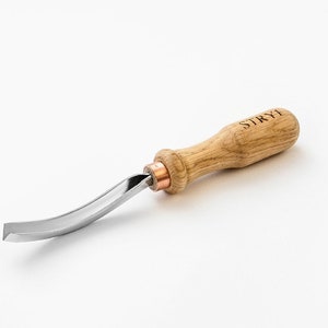 Long Bent Gouge, V-parting Chisels, Stitching Chisel, Woodcarving Tools ...