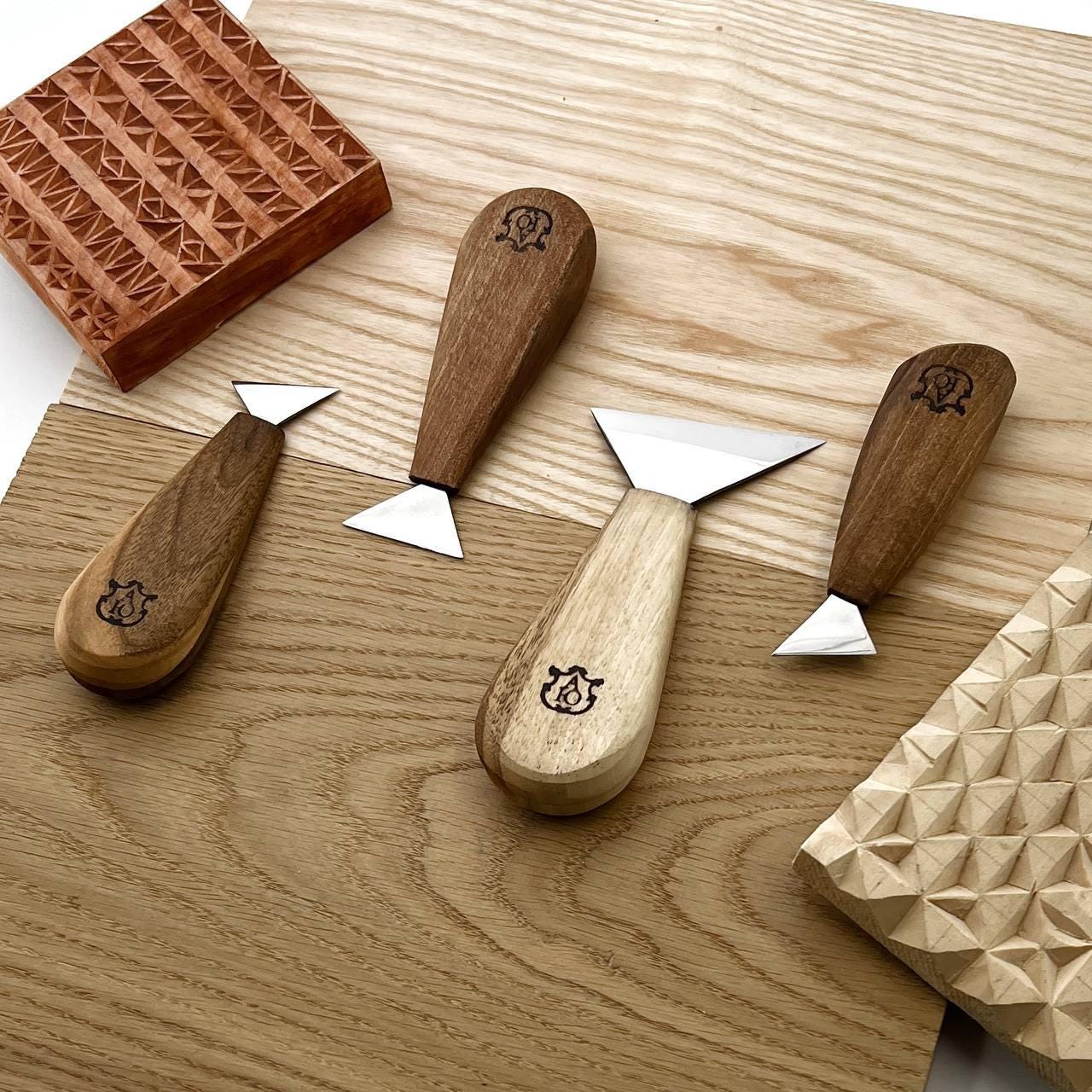 Start Swallowtail Knives Set for Woodcarving, Woodworking Kit, Chip ...