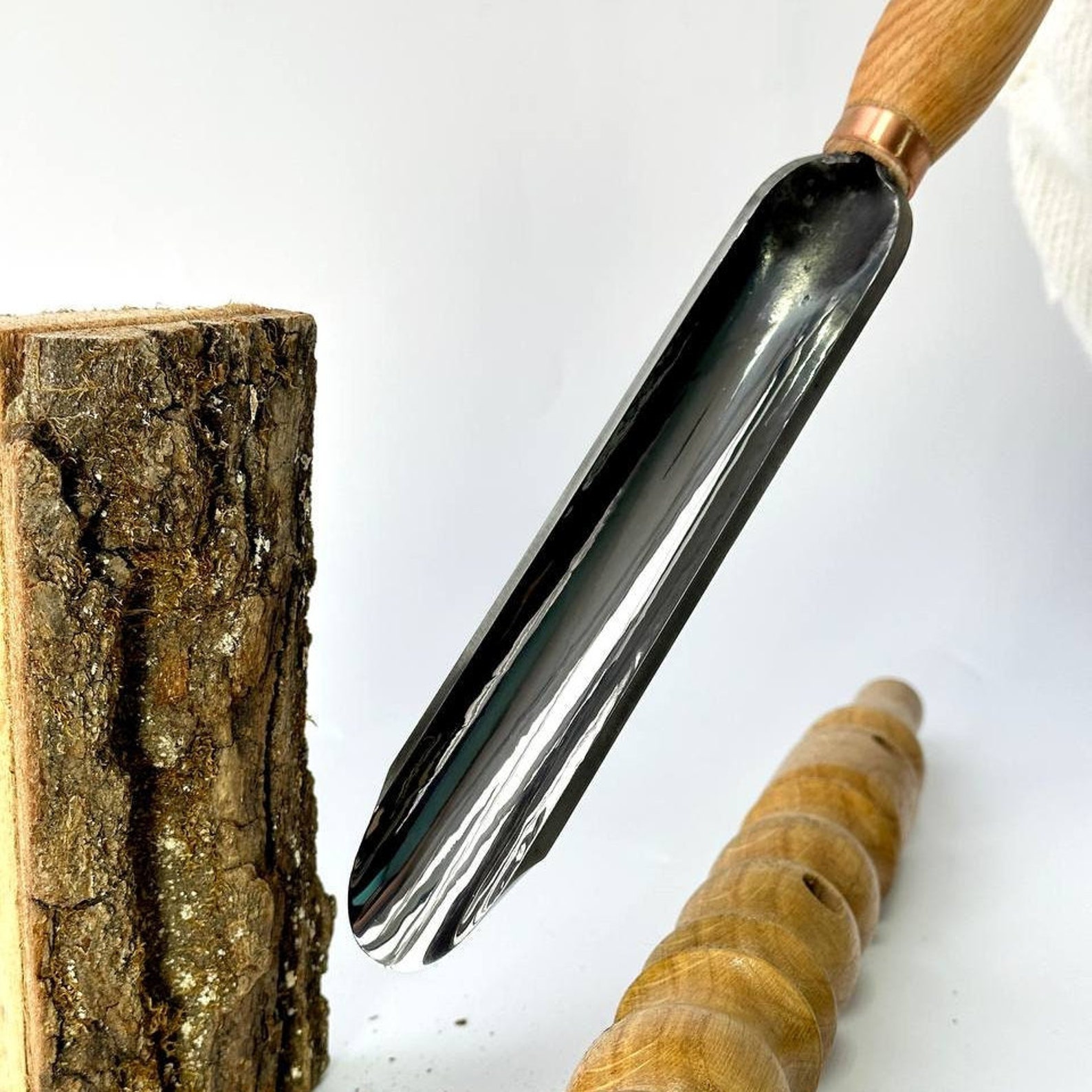 Handcrafted Spindle Gouge, Carbon Steel Wood Turning Tool, Woodworking ...