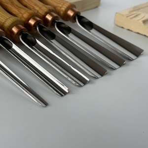 Gouges Set, Chisel Set, Stryi Carving Tools, Gift for Carver, Gift for ...