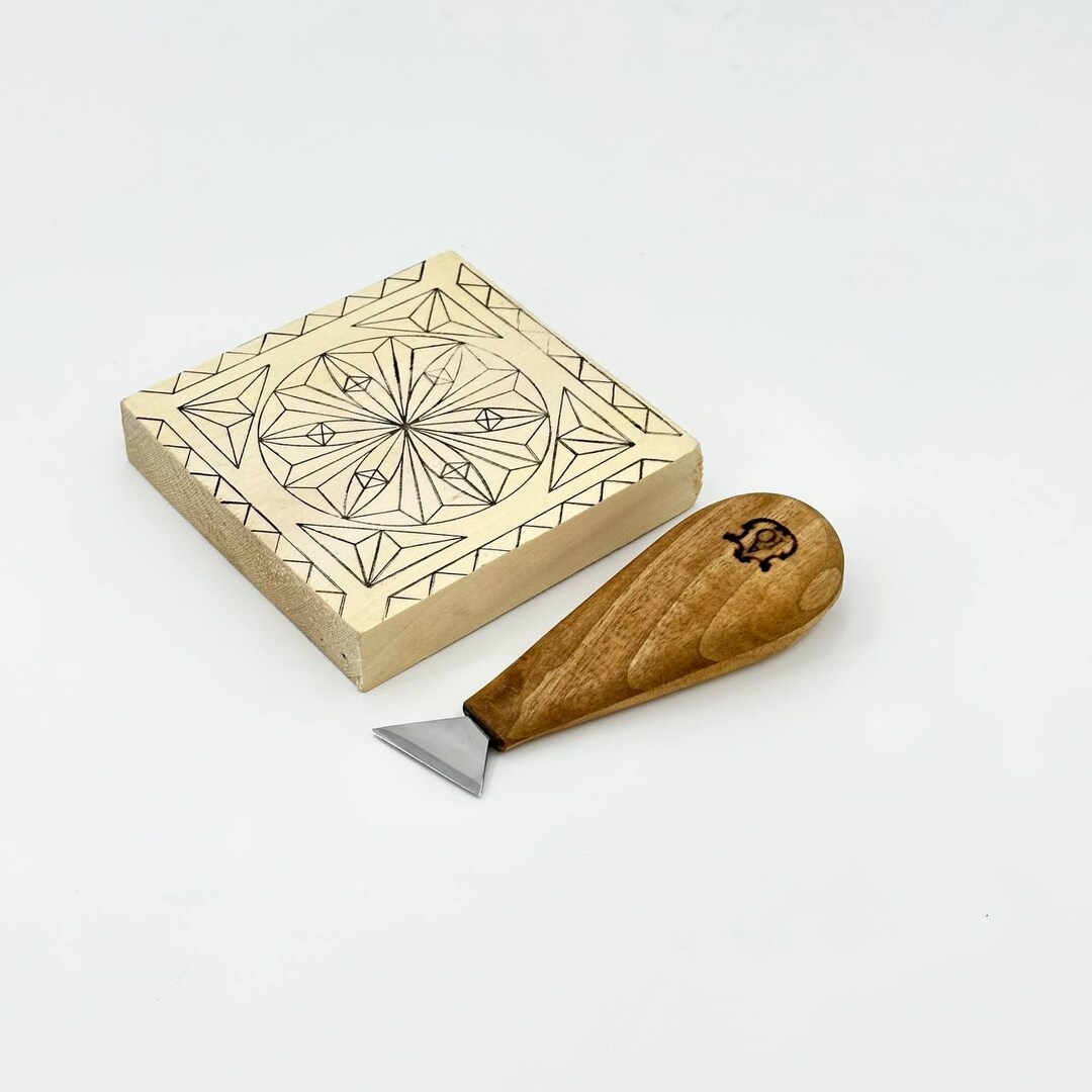 Woodcarving Swallowtail Knife, Carving Knife 30mm Blade, Chip Carving ...