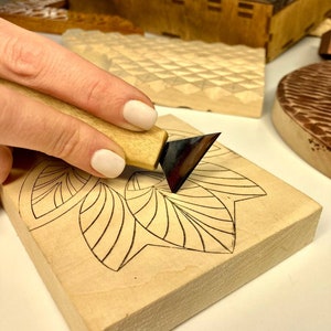 Woodcarving Swallowtail Knife, Carving Knife 30mm Blade, Chip Carving ...