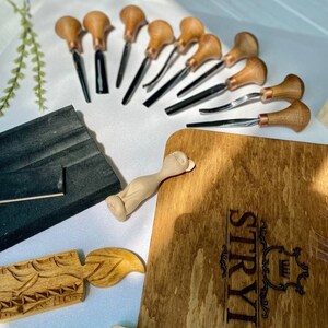 Micro Chisels Set of 10 Chisels for Micro Carving, Chisels for Hobby ...