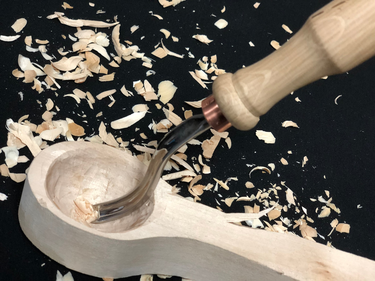 Gouge Long Bent Chisel STRYI 5g Profile Profi Woodcarving - Etsy