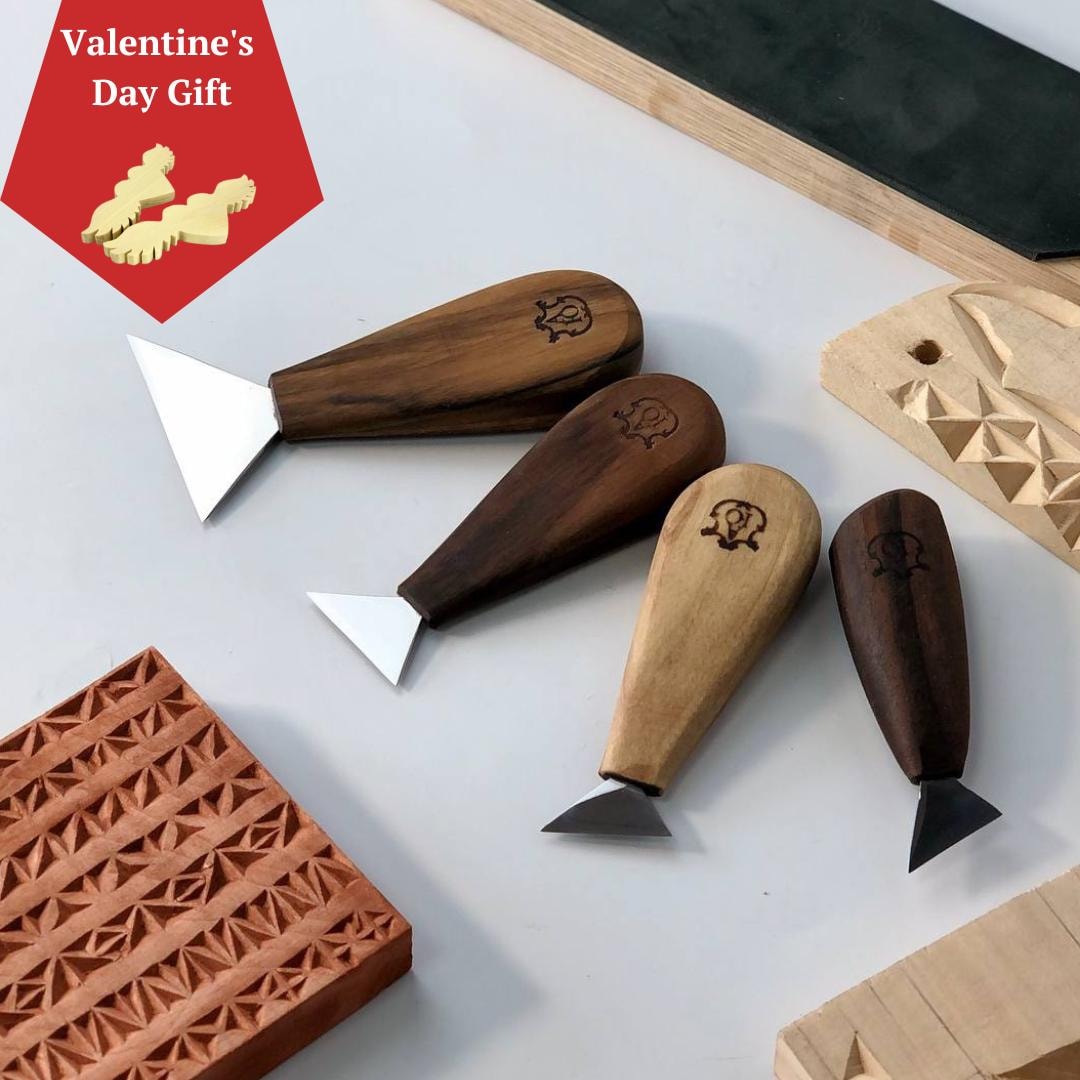 Start Swallowtail Knives Set for Woodcarving, Woodworking Kit, Chip ...