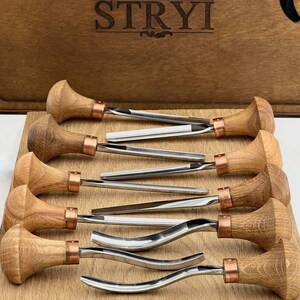 Micro Wood Carving Chisels, 10-piece Palm Set, Gravers & Burins - Etsy