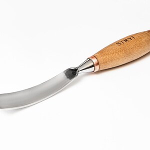 Sculpture Bent Gouges #7 Profile, Profi Wood Carving Tools, Long Curved ...