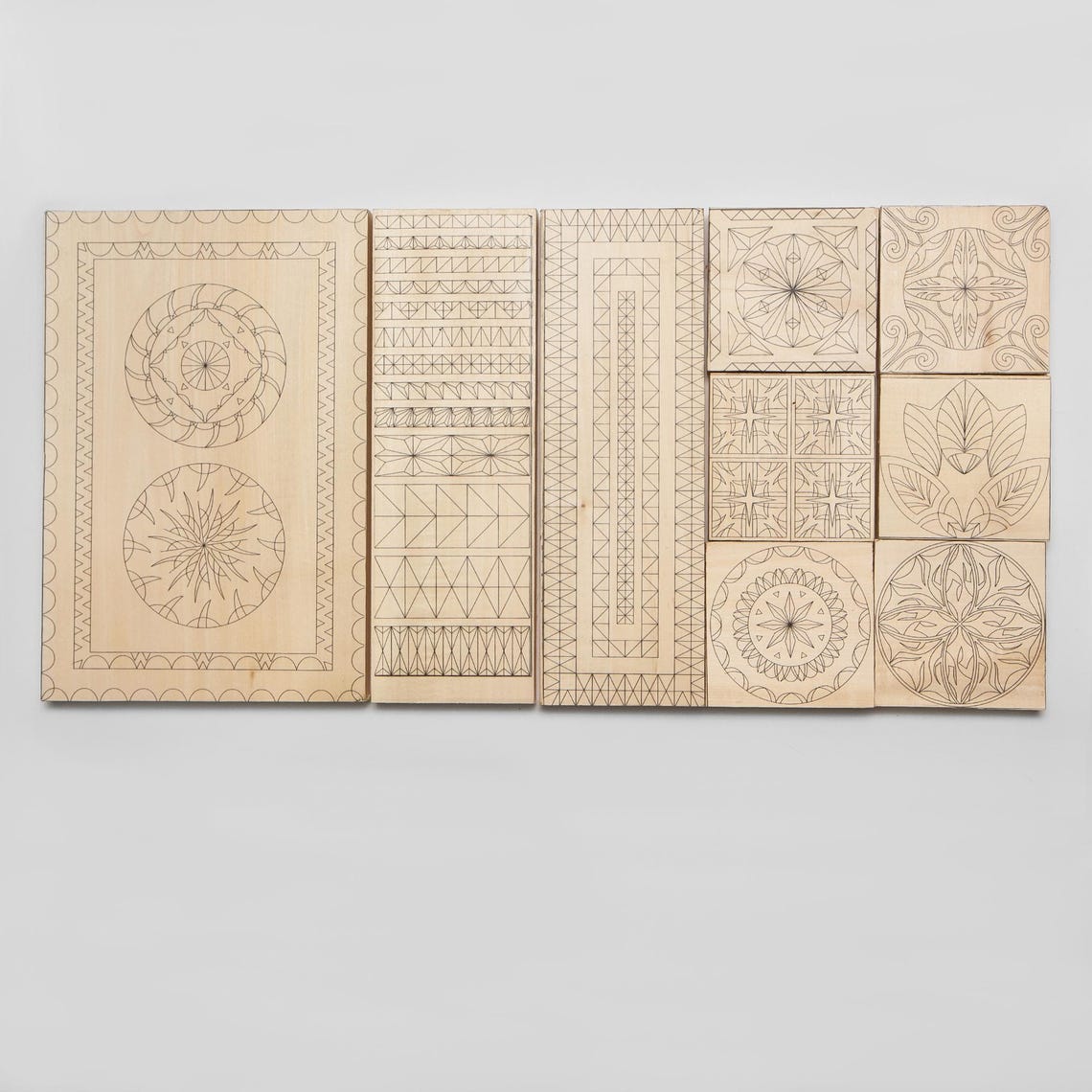 Basswood Training Board, Carving Blank, Wooden Panel, Practice Boards ...