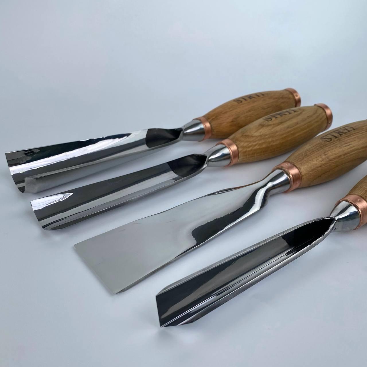STRYI Sculpture Chisels Set: Heavy-duty Wood Carving Gouges, Mallet ...