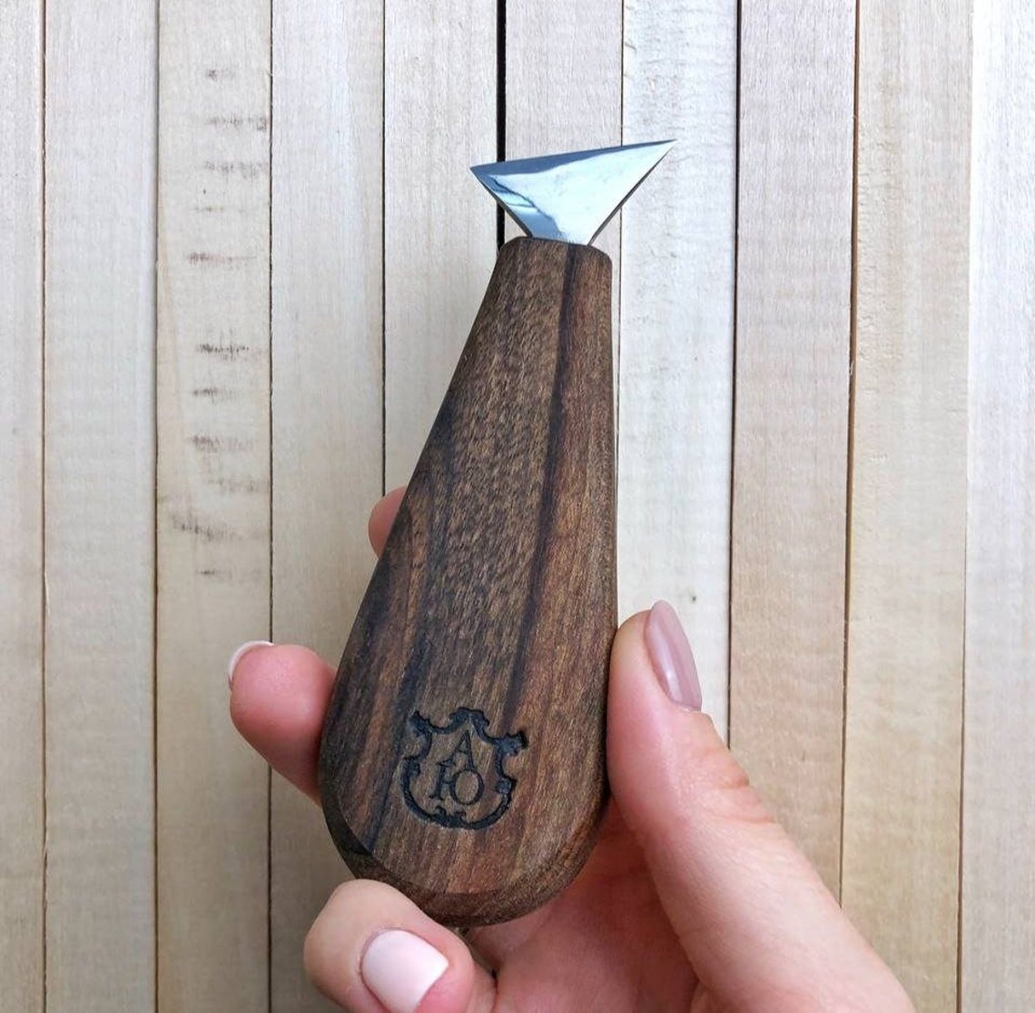 Swallowtail Woodcarving Knife, 30mm Chip Carving Tool - Etsy