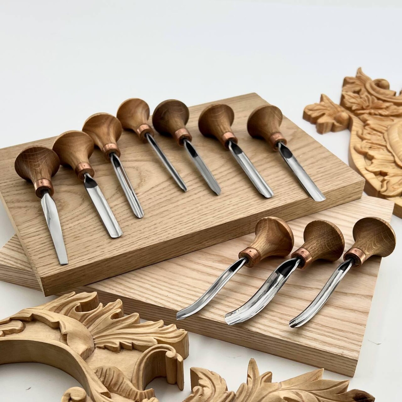 Micro Wood Carving Chisels, 10-piece Palm Set, Gravers & Burins - Etsy